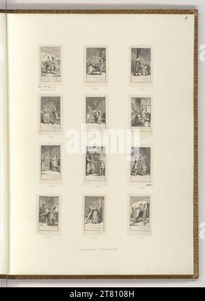 Daniel Nikolaus Chodowiecki (Engraver) Göttingen pocket calendar from ...