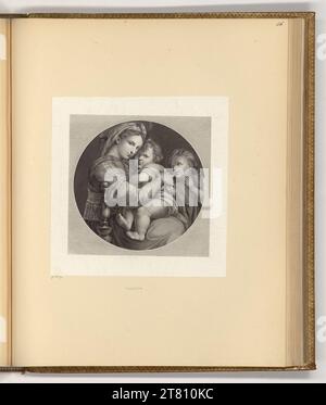 Johann Gotthard von Müller (Engraver) Hl. Katharina. Copper engraving print 1762-1830 , 1762/ ...