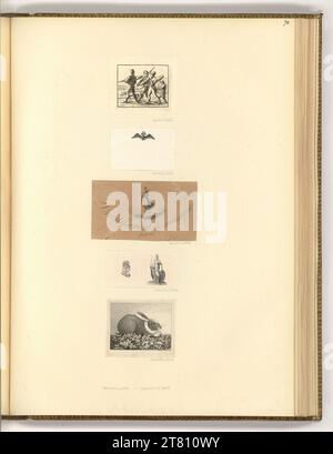 Karl Rahl (The Older) Various representations; Handwritten note from ...