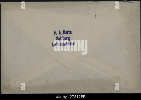 Felix Albrecht Harta (Verfasser in) Letter from Felix Harta to Egon ...