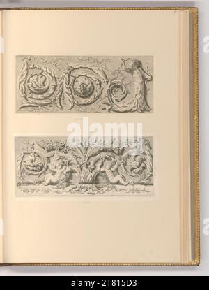 René Lochon (Engraver) Ornaments. Copper engraving print 1651 , 1651 ...