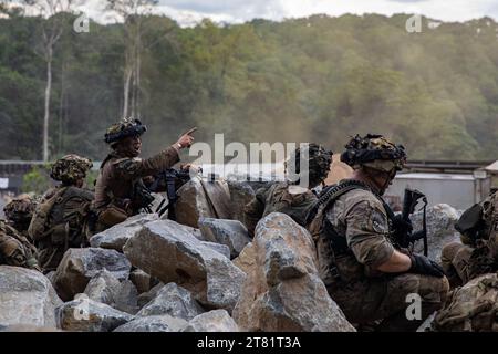 U.S. Army 1st Sgt. Charles Rance, first sergeant of Charlie Company ...