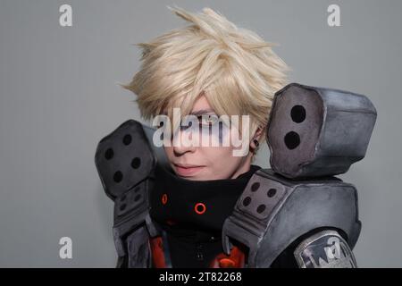 Sam from South Jersey is dressed as Bakugo from My Hero Academia for ...