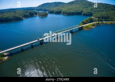 Bethany bridge is one of the iconic bridge in Georgia is made up of ...