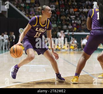 LSU Tigers guard Last-Tear Poa (13) brings the ball up court during the ...