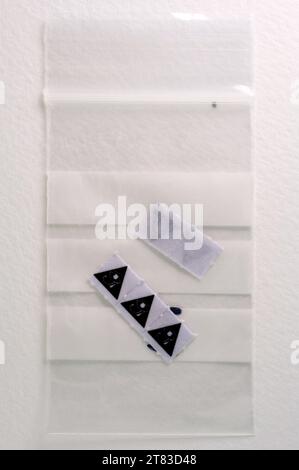 25I-NBOMe Blotters - Recreational Drug, Research Chemical Stock Photo ...