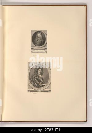 Diverse Künstler innen (Engraver) Portraits. Copper engraving, etching ...