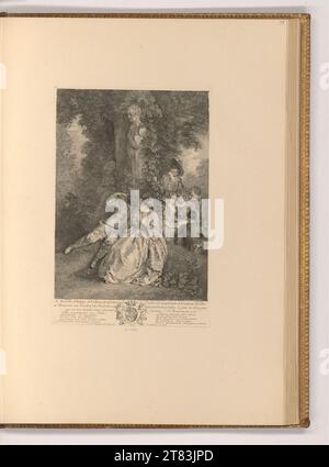 Simon Henri Thomassin (Engraver) Group Mit Mezzino. etching 1717-1726 ...