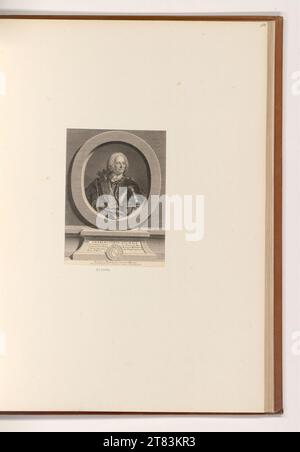 Johann Georg Wille (Engraver) Porträt Claude Charles de Rouvroy de ...