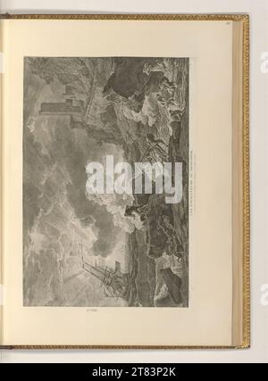 J. B. Poly (Engraver) Shipwrecked. Copper engraving, etching 18 ...