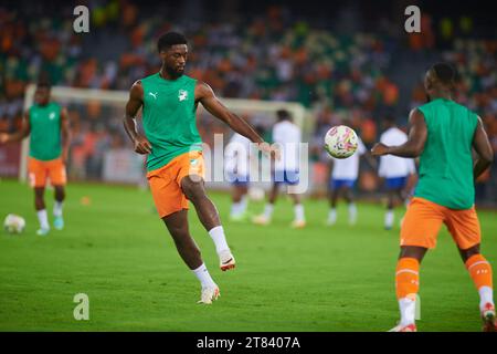 Ghislain Konan of Cote d'Ivoire in action during the FIFA World Cup ...