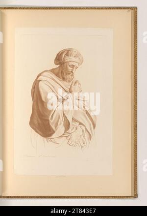Elisabeth Brinclaire (Engraver) Man with turban. Pencil 1760-1800 ...