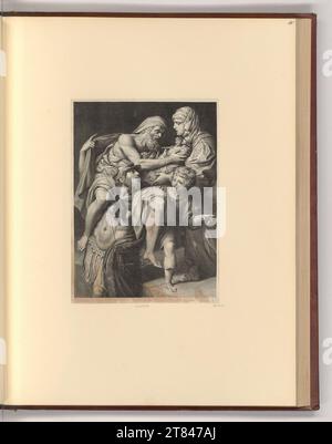 Aeneas wears his father Anchises on his back, Samuel Bottschild, 1693 ...