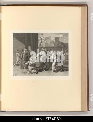 Jean-Baptiste Raphael Massard (Engraver) Forgiveness. Copper engraving ...