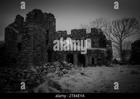pitsligo castle near rosehearty aberdeenshire scotland Stock Photo - Alamy