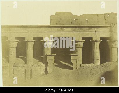 Robert Murray The hypostyl of the EDFU temple, recorded from the large ...