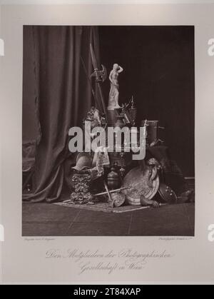 Victor Angerer Still life with pieces from the Ambras collection and a ...