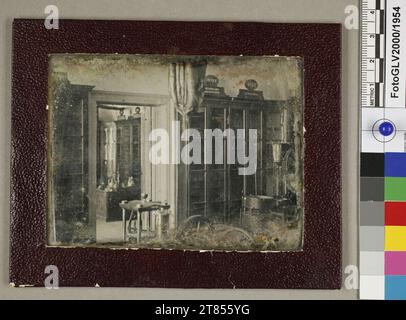 Joseph von Pasqualati Interior view of the chemical laboratory in the ...