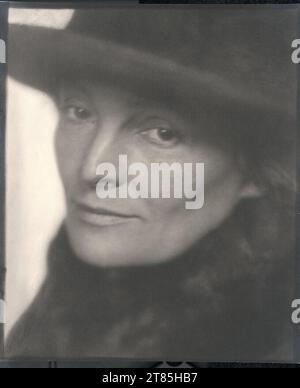 Rudolf Koppitz Portrait. Silver gelatin paper around 1913 Stock Photo ...