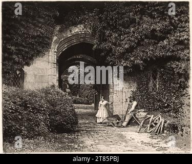 Paul Pretsch Raglan Castle - Porch. Photogalvanography (t Liefdruck ...
