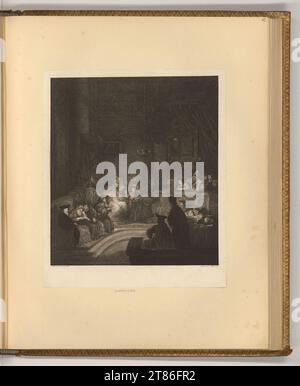 Carl Ernst Hess (Engraver) The twelve -year -old Jesus in the temple ...