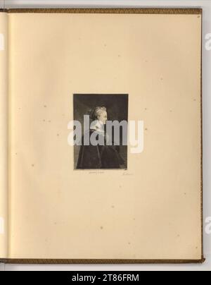 Portrait of Liesbeth van Rijn (?), Willem van der Leeuw, after ...