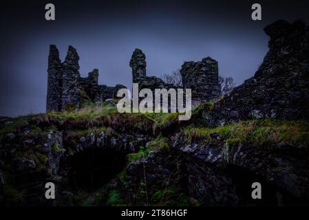pitsligo castle aberdeenshire scotland Stock Photo - Alamy