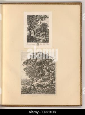 Carl Wilhelm Weisbrod (Engraver) Landscapes with animals. etching 1770 ...
