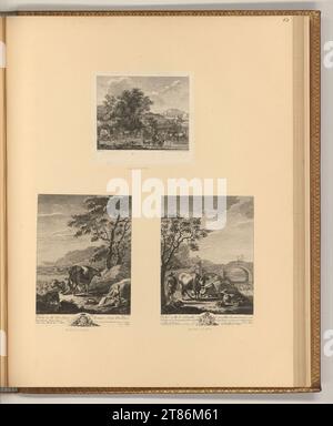 Carl Wilhelm Weisbrod (Engraver) Landscapes. etching 1760-1815 , 1760/ ...