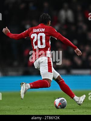 LONDON, ENGLAND - November 17: Yannick Yankam of Malta during the UEFA ...