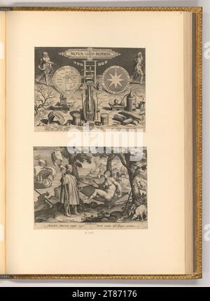 Jan Collaert der Jüngere (Engraver) Sun; Venus; Mercury; Luna. Copper ...