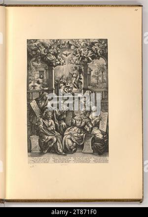 Moses, David, Solomon and the three prophets, around 1580, print ...