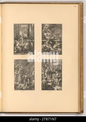 Hendrick Goltzius The Passion of Christ (after Goltzius). Copper ...
