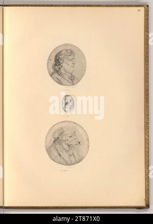 Hendrick Goltzius Portraits. Copper engraving print spätes 16.-17 ...