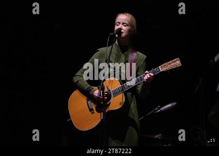 Danish song-writer singer Tina Dico and Icelander musician Helgi ...