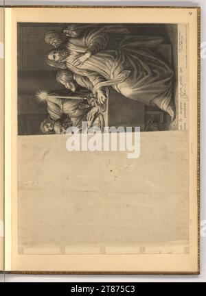 Jan Harmensz. Muller (Engraver) Last Supper. Copper engraving print ...