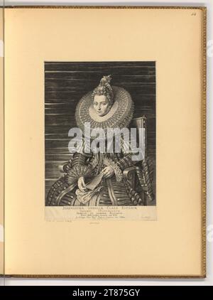 Jan Harmensz. Muller (Engraver) Isabella Clara Eugenia. Copper ...