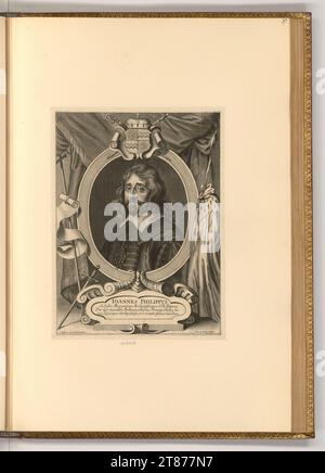 Pieter de Jode (Engraver) Johann T’Serclaes von Tilly. Copper engraving ...