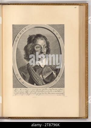 Cornelis Visscher (Engraver) Portrait Johann III. Without mercy. Copper ...