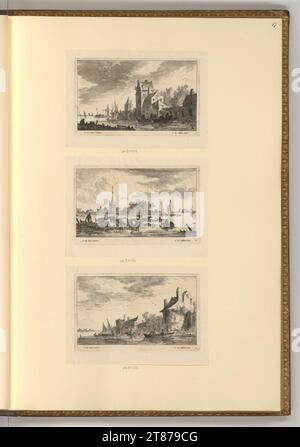 Jan de Visscher (Engraver) Landscapes. etching 1653-1712 , 1653/1712 ...