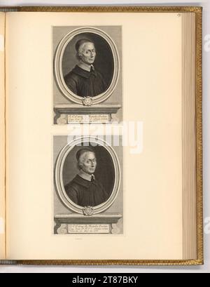 Pieter van Schuppen (Engraver) Portrait Maximilian Heinrich of Bavaria ...