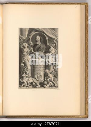 Gerard Edelinck (Engraver) Portrait Ferdinand von Fürstenberg, Bishop ...