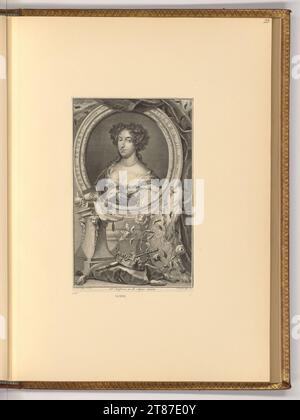 Portrait of Maria II Stuart, Queen of England and Scotland. Portrait of ...