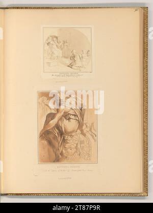 unbestimmt (Engraver) Figure study. etching 1750-1850 , 1750/1850 Stock Photo - Alamy