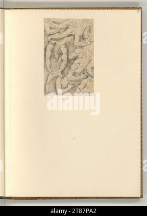 Jacopo Palma Body study. etching 1600-1636 , 1600/1636 Stock Photo - Alamy