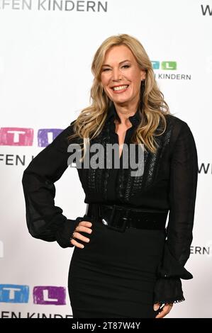 Moderatorin Birgit von Bentzel nimmt am 28. RTL Spendenmarathon wir ...