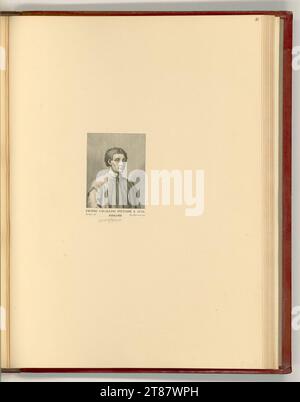 Giovanni Battista Cecchi (Engraver) Pietro Perugino portraits. Copper ...