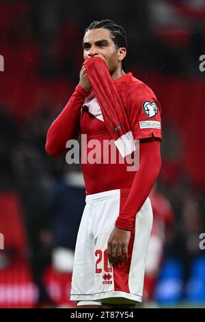 LONDON, ENGLAND - November 17: Yannick Yankam of Malta during the UEFA ...