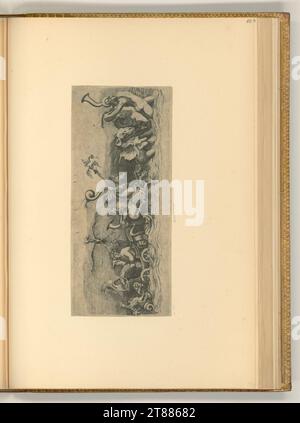 Monogrammist (unbestimmt) (unbestimmt) Grotesque sea creatures. etching ...