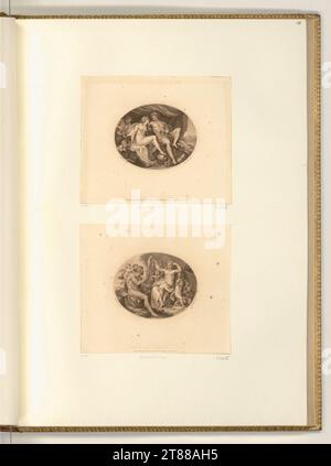 Francesco Bartolozzi (Engraver) Hercules and Omphale. Etching ...